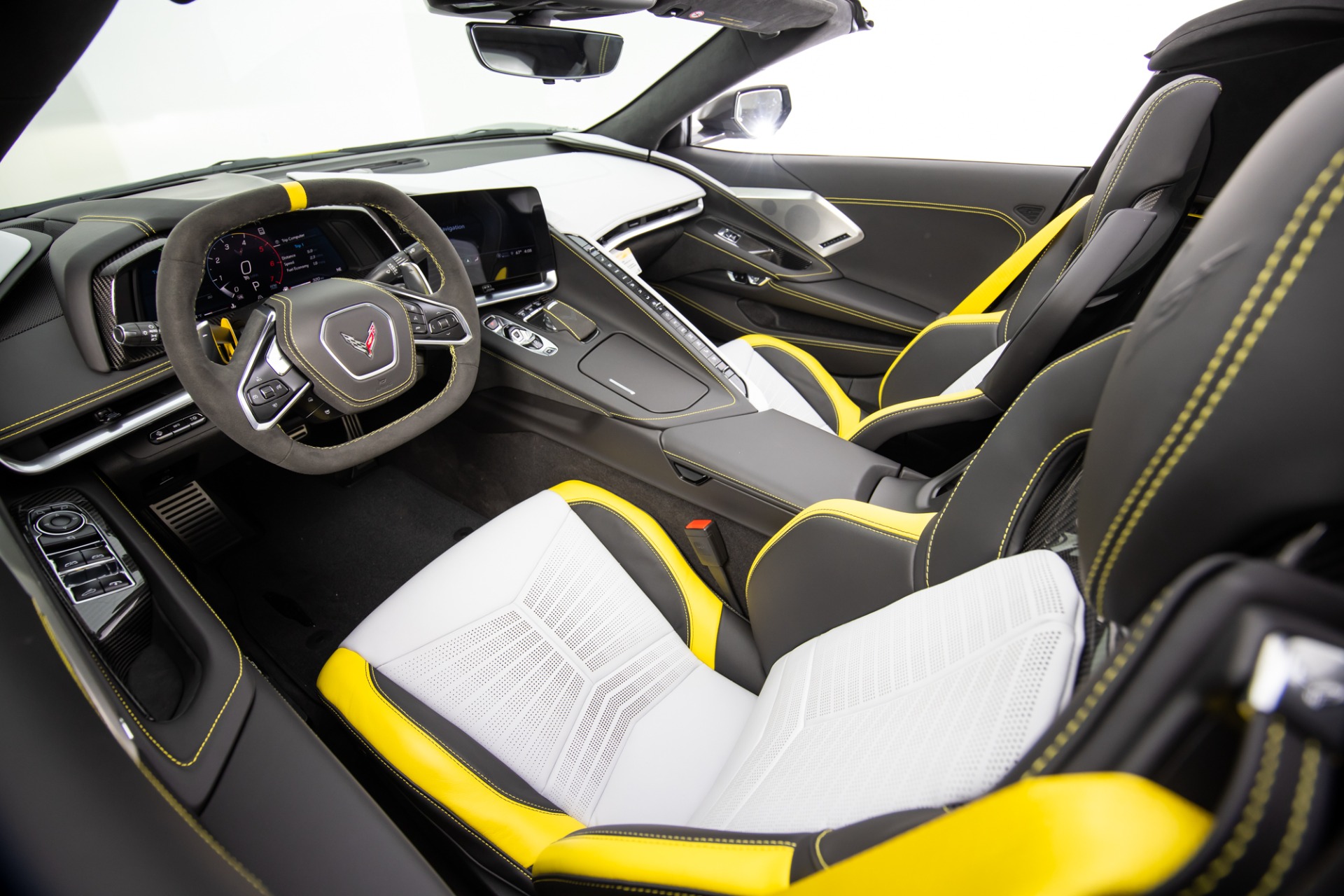 2022 Corvette Blue Interior