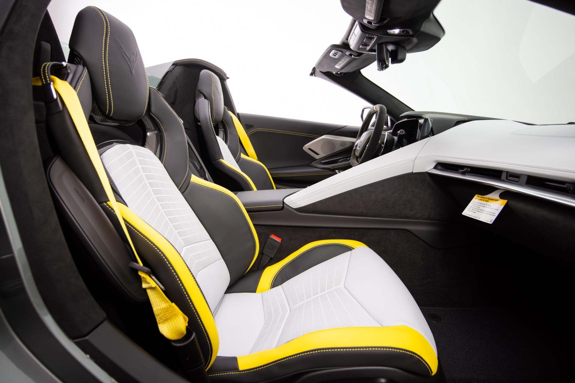 2022 Corvette Blue Interior