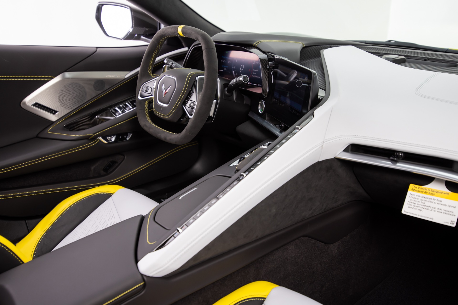 2022 Corvette Blue Interior