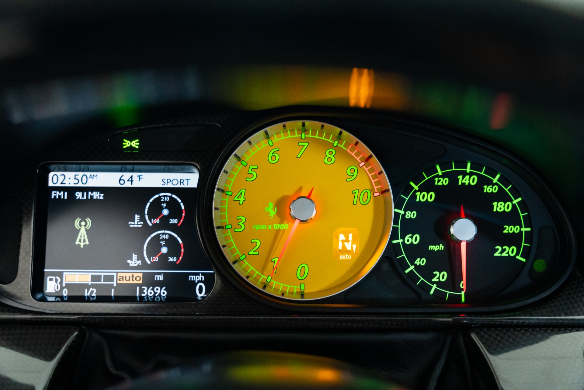 Ferrari 599 Speedometer