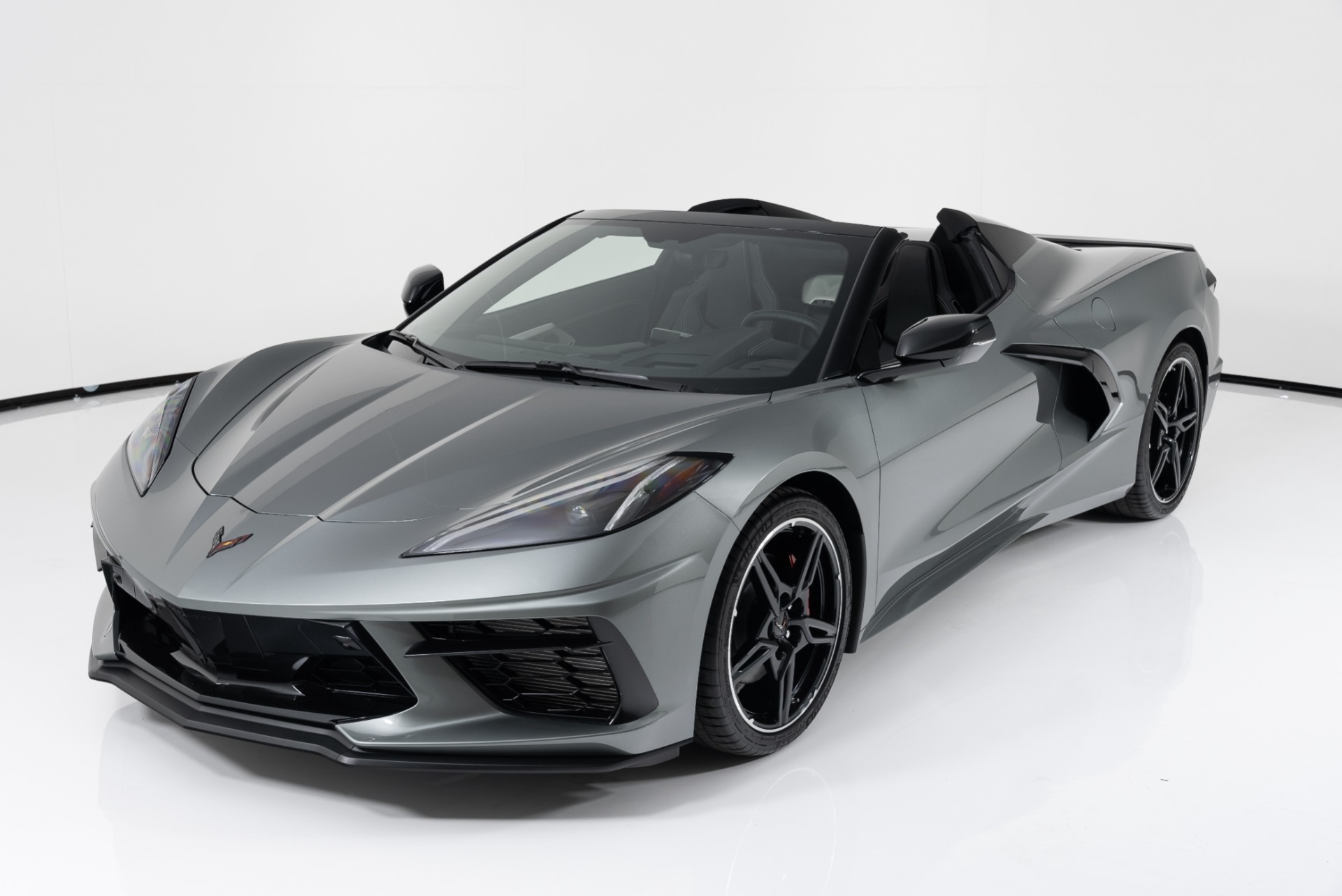 2022 Corvette White Convertible