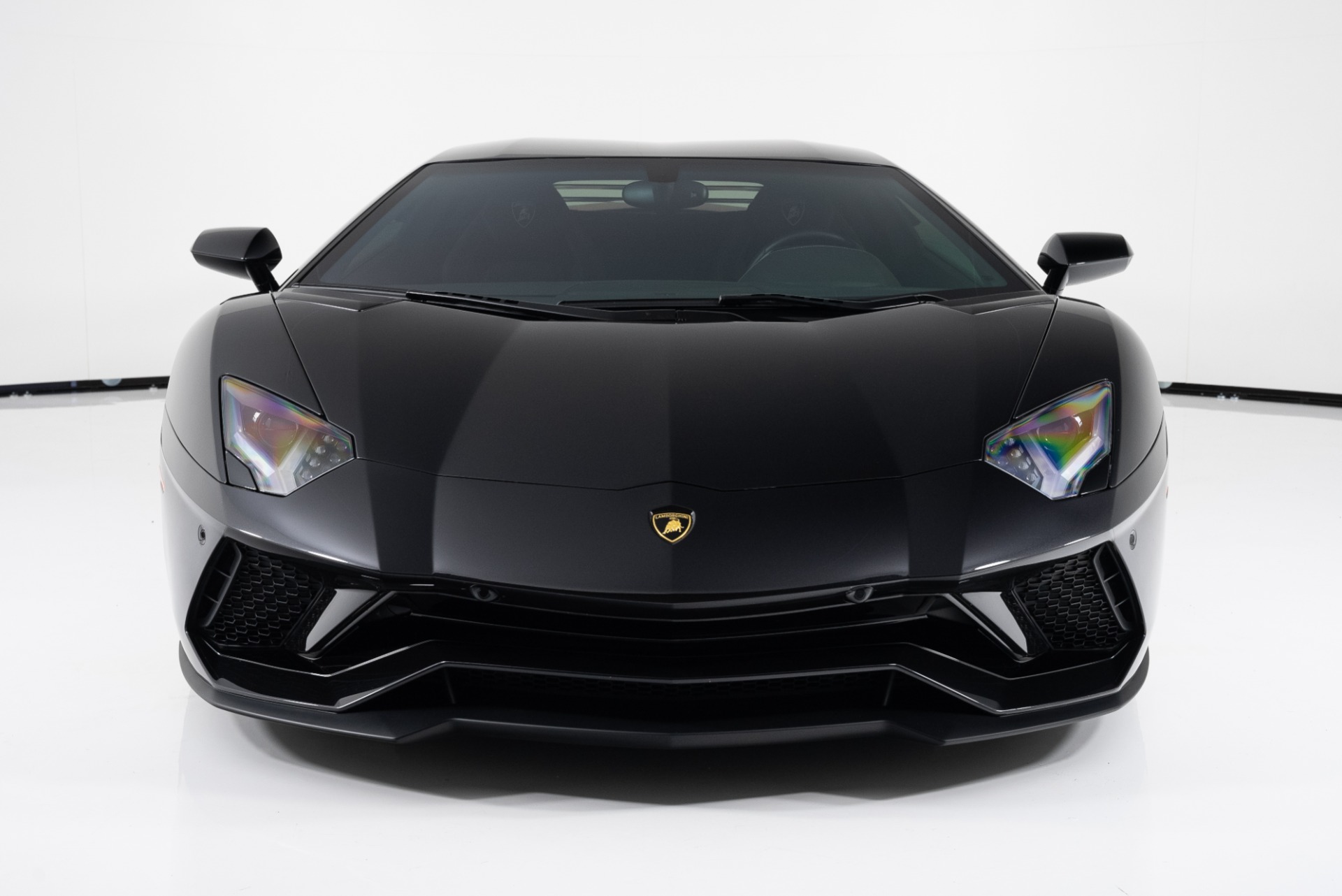 Front View Of A Lamborghini