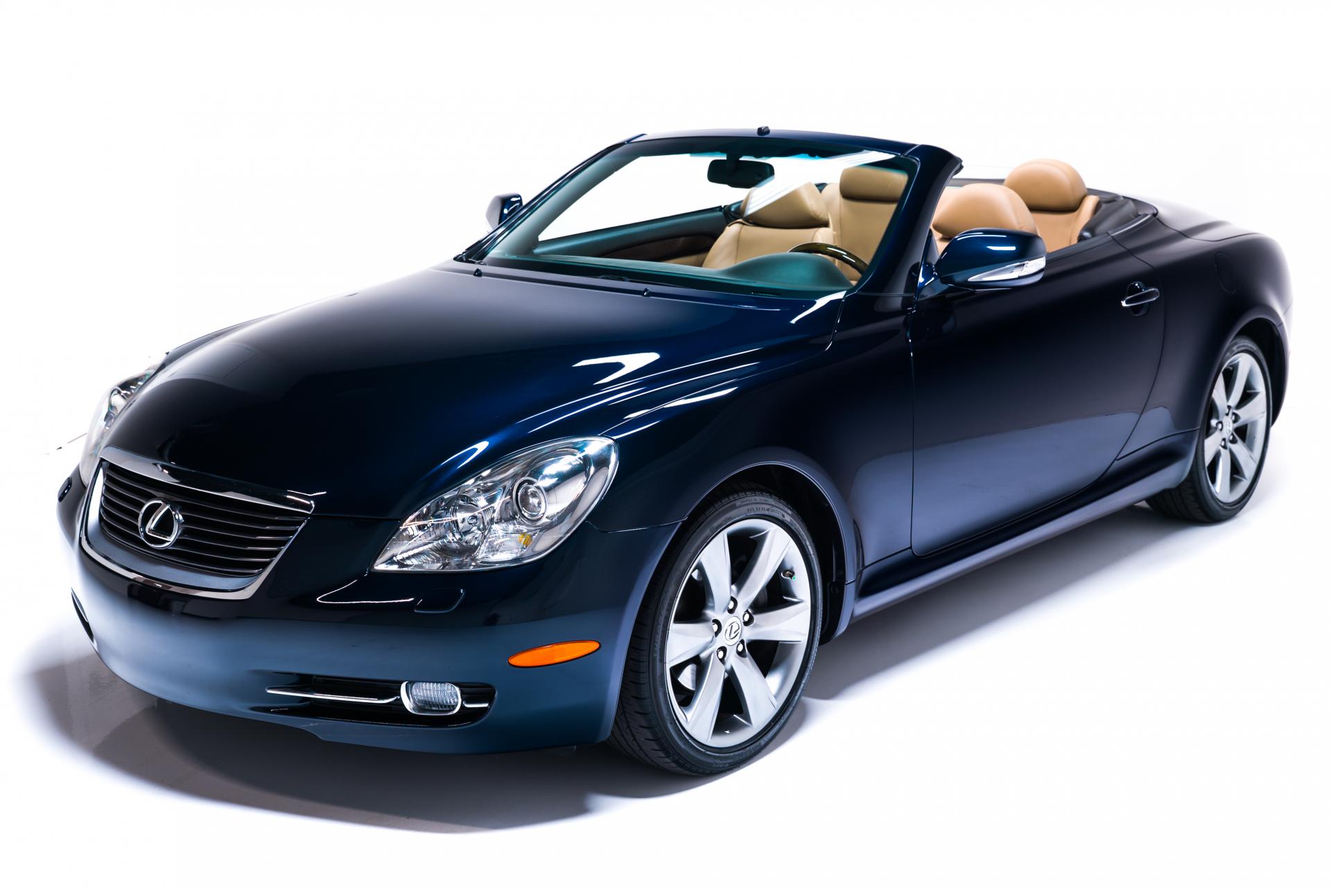 Dark Blue Lexus Sc