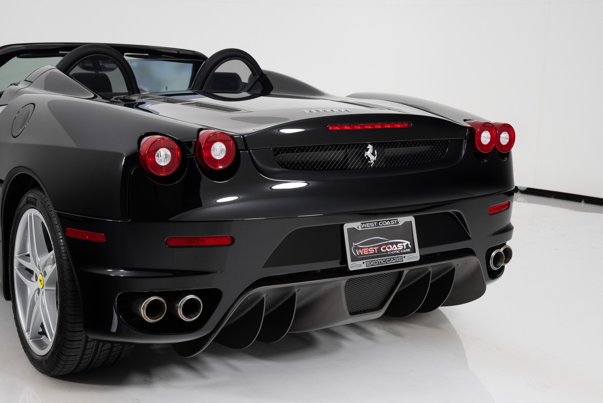 Gray Ferrari F430 Spider