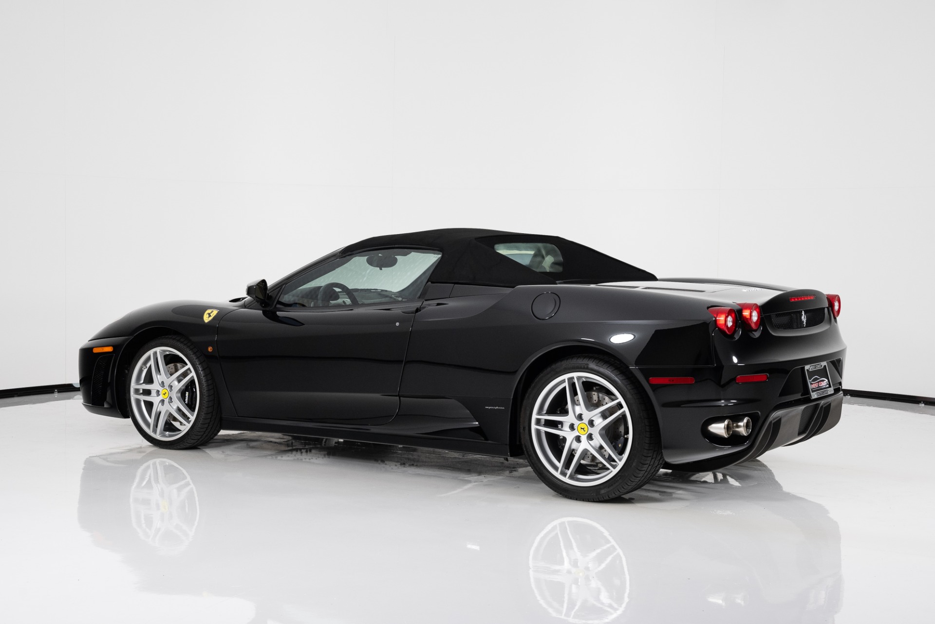 White Ferrari F430 Black Rims
