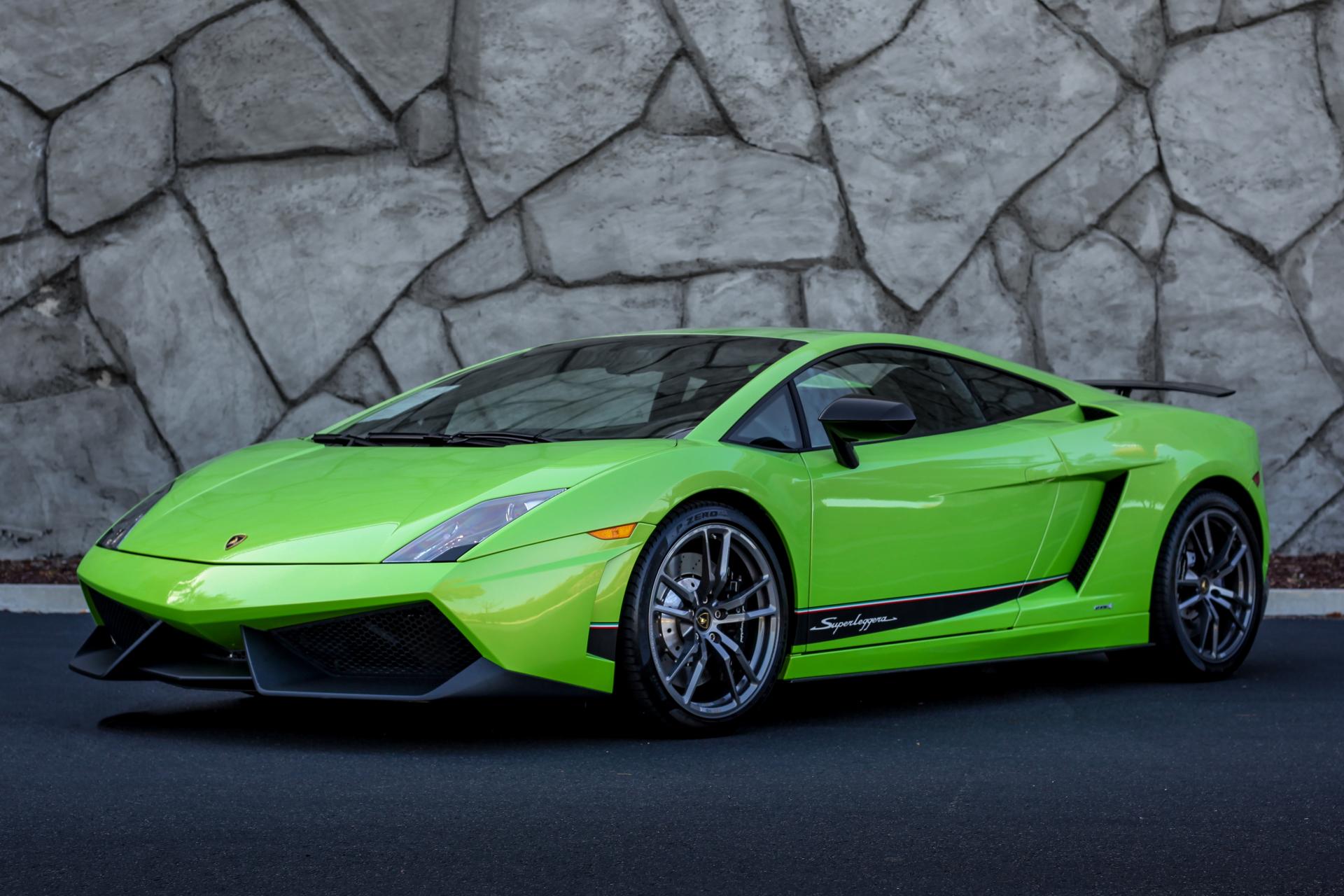 Lamborghini Gallardo Superleggera Verde Limao Lamborghini Gallardo