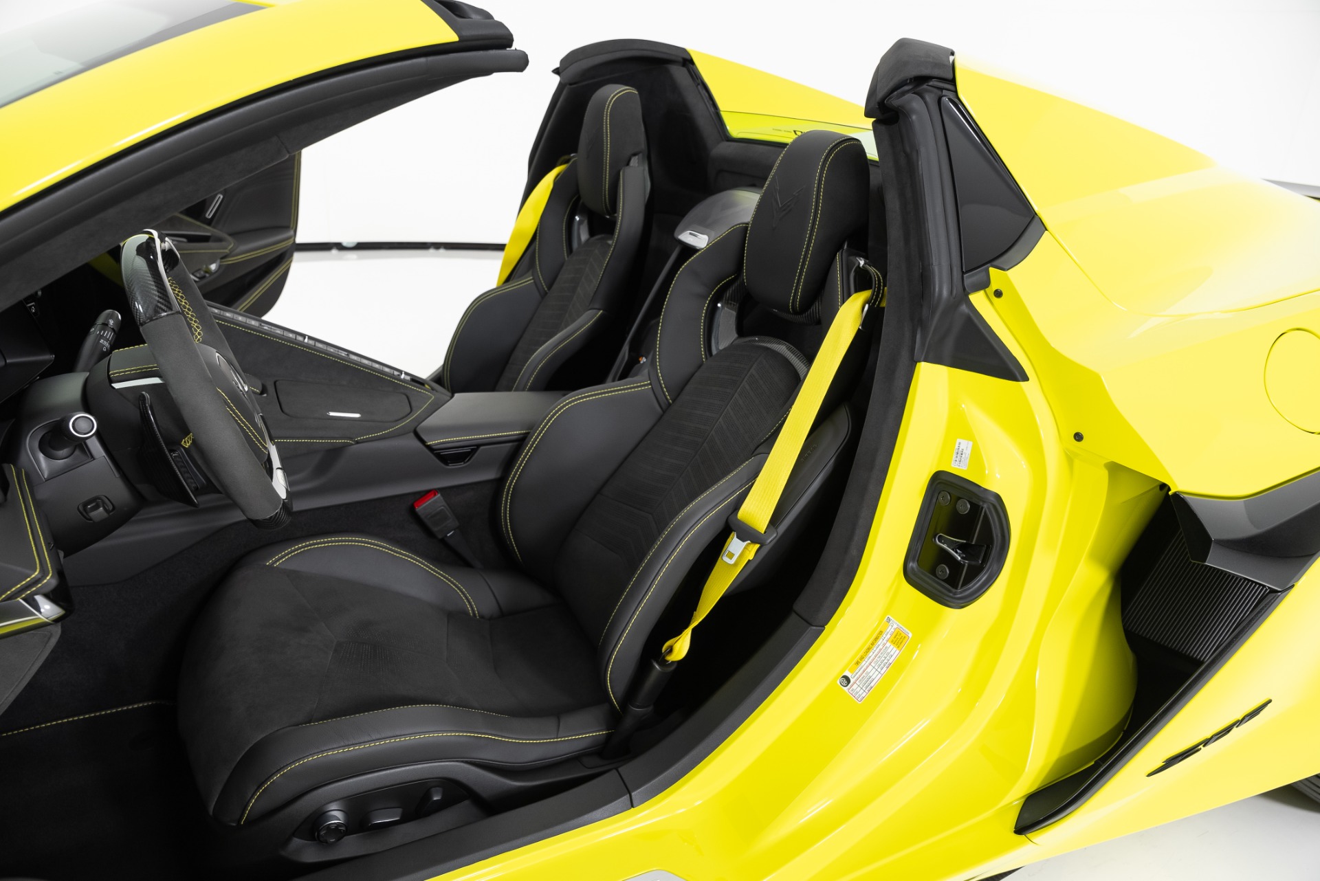 2022 Corvette Z06 Convertible Yellow