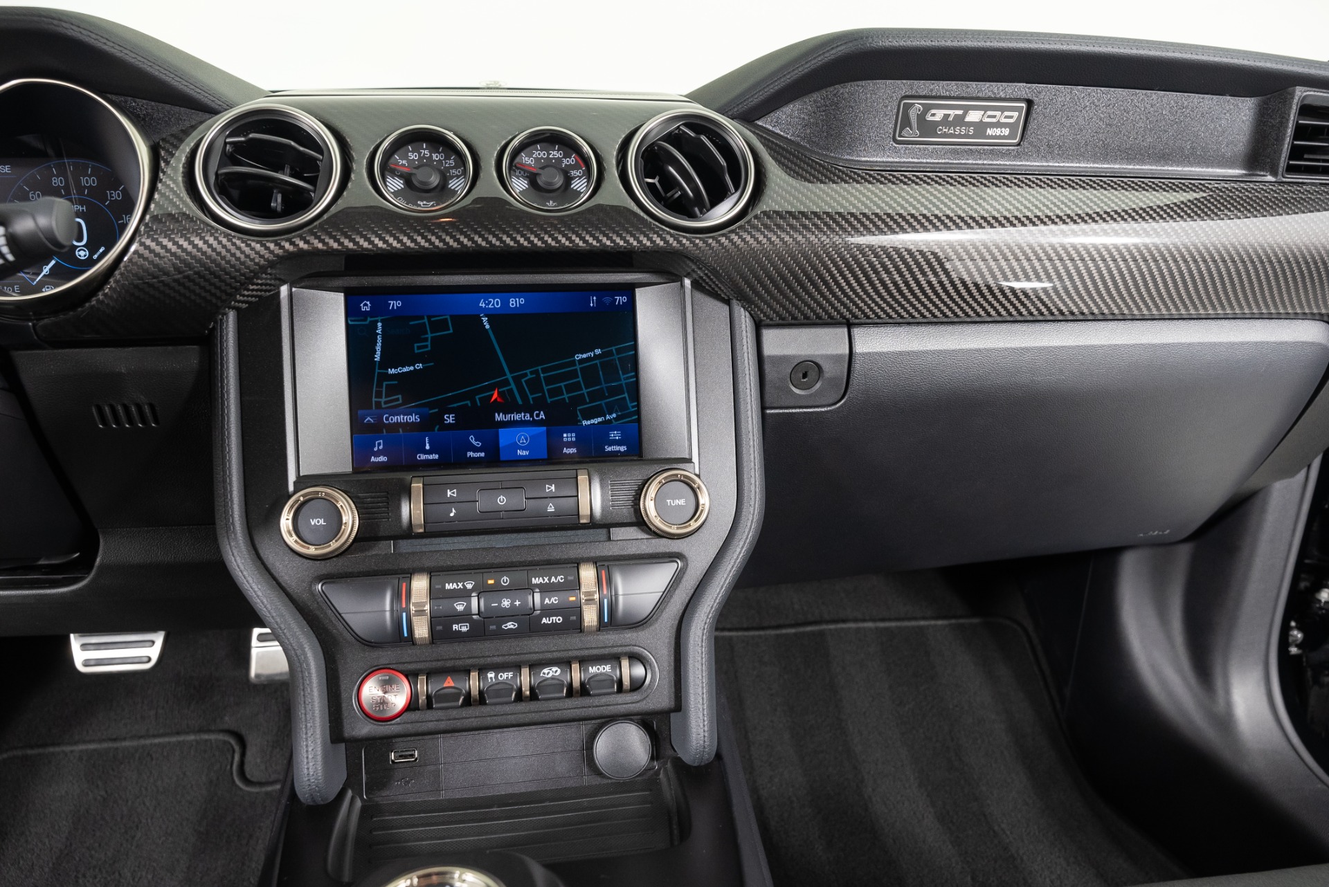 2022 Mustang Gt500 Interior
