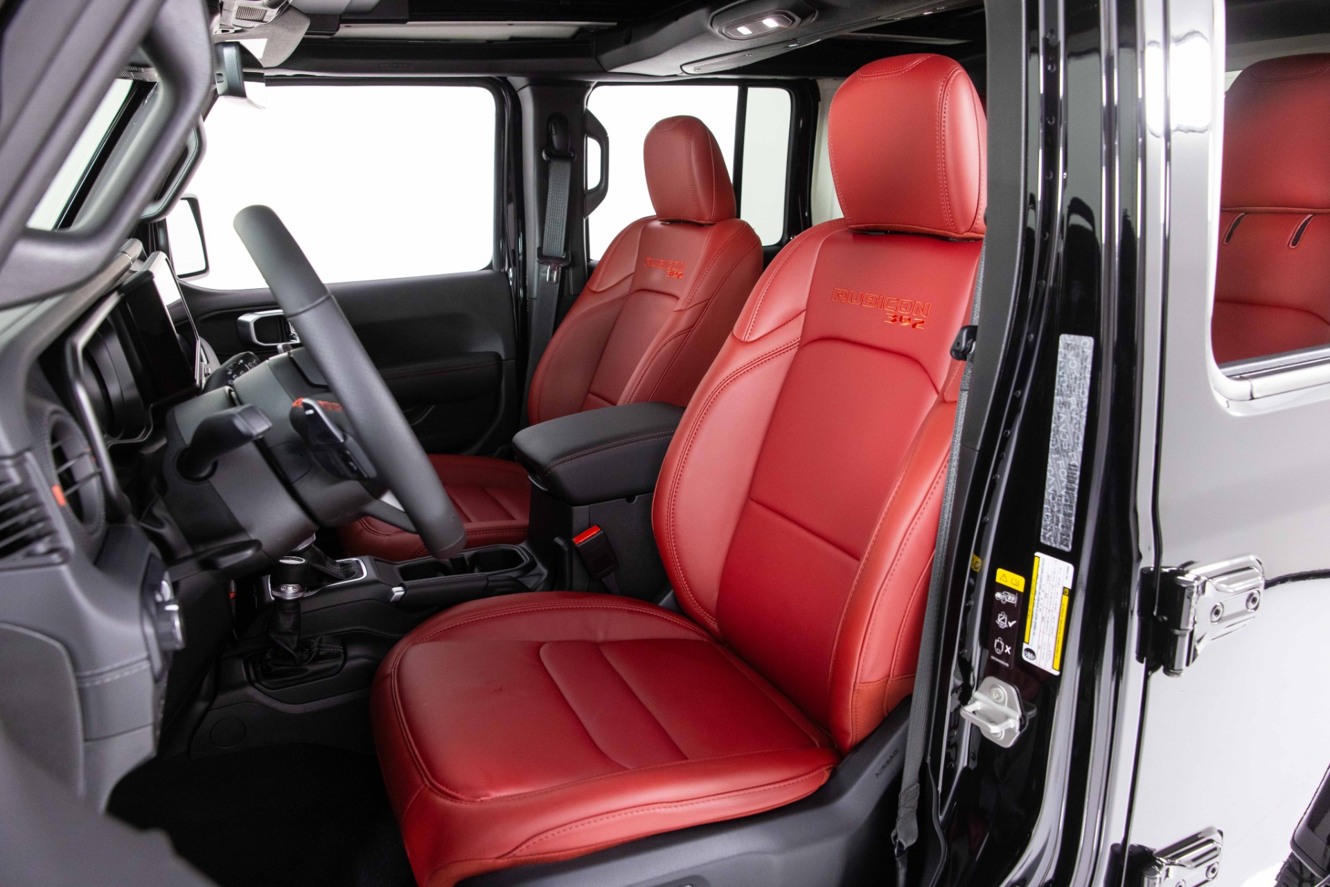 Jeep wrangler red leather seats for sale store