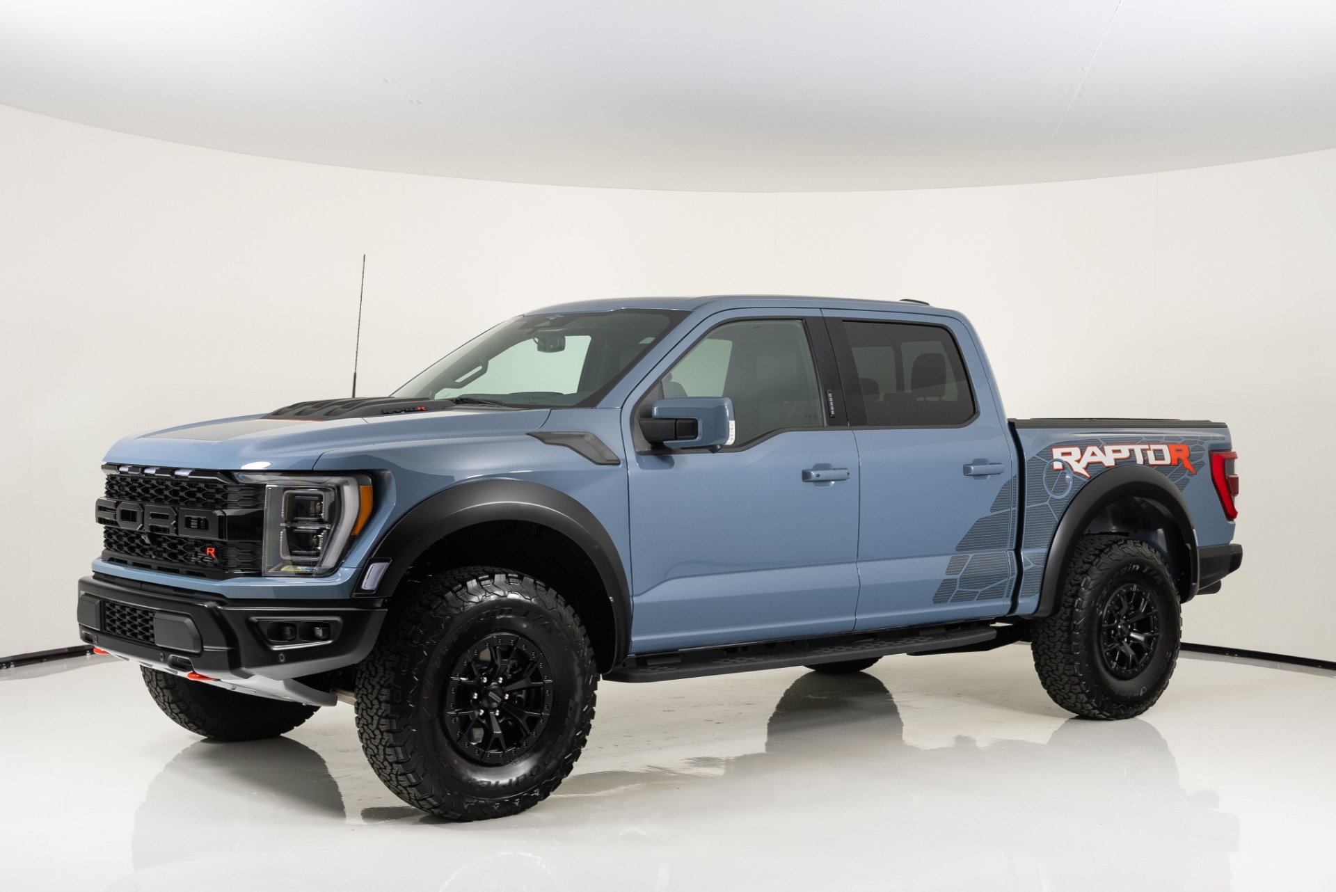 Ford Raptor Blue Color
