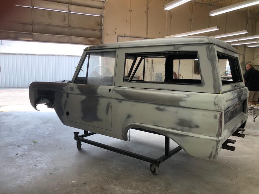 Early Bronco Fiberglass Tub 1968 1976 Steel Early F Ord Bronco Body