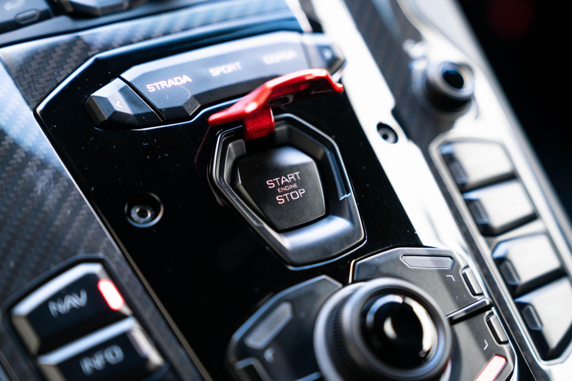 Aventador Start Button
