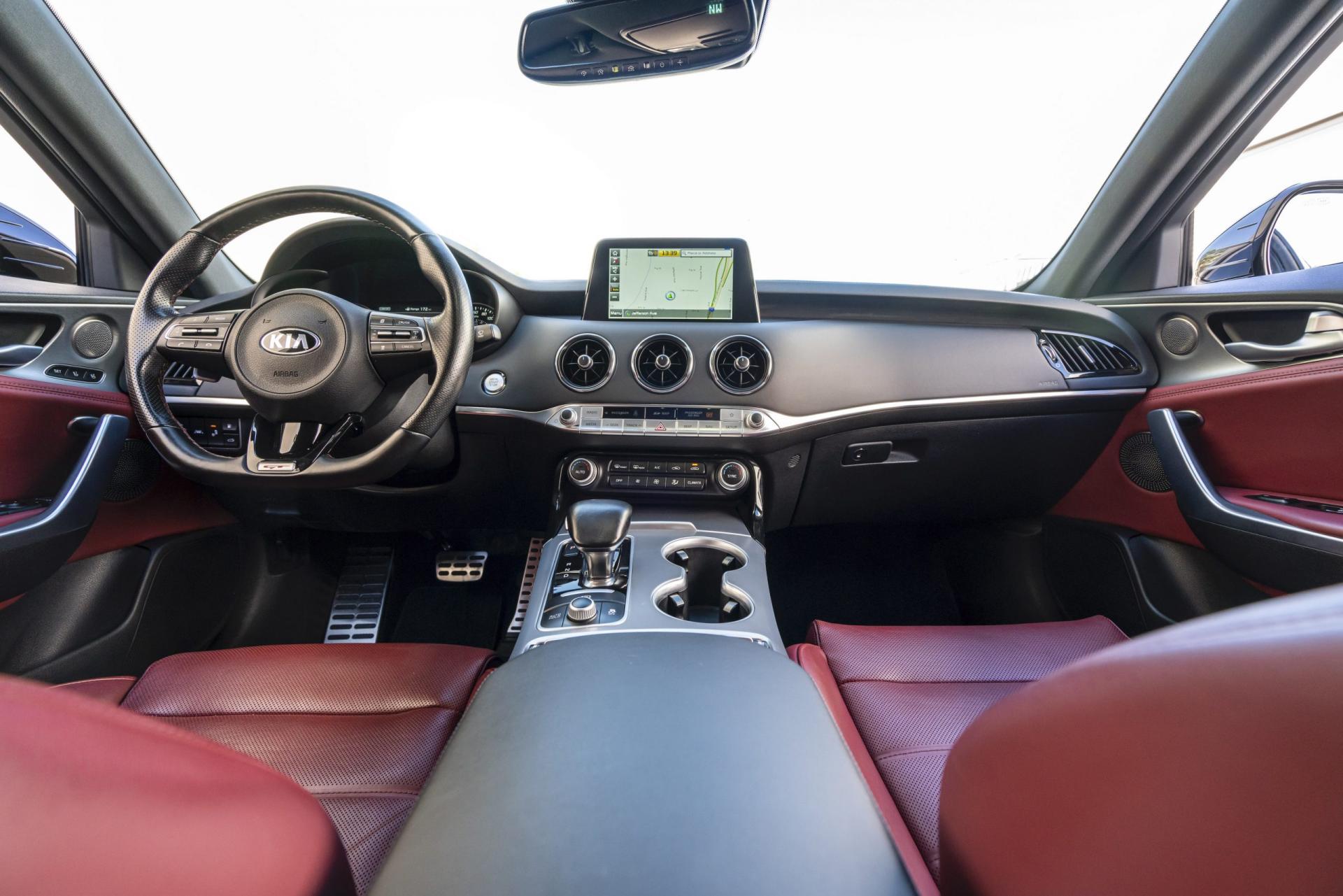 Kia Stinger Gt2 Red Interior Cabinets Matttroy
