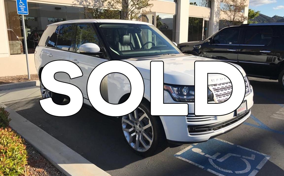 Used 2014 Land Rover Range Rover For Sale (Sold) | West Coast Exotic ...