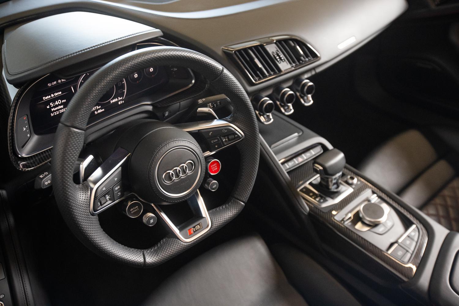 Audi R8 Convertible Interior