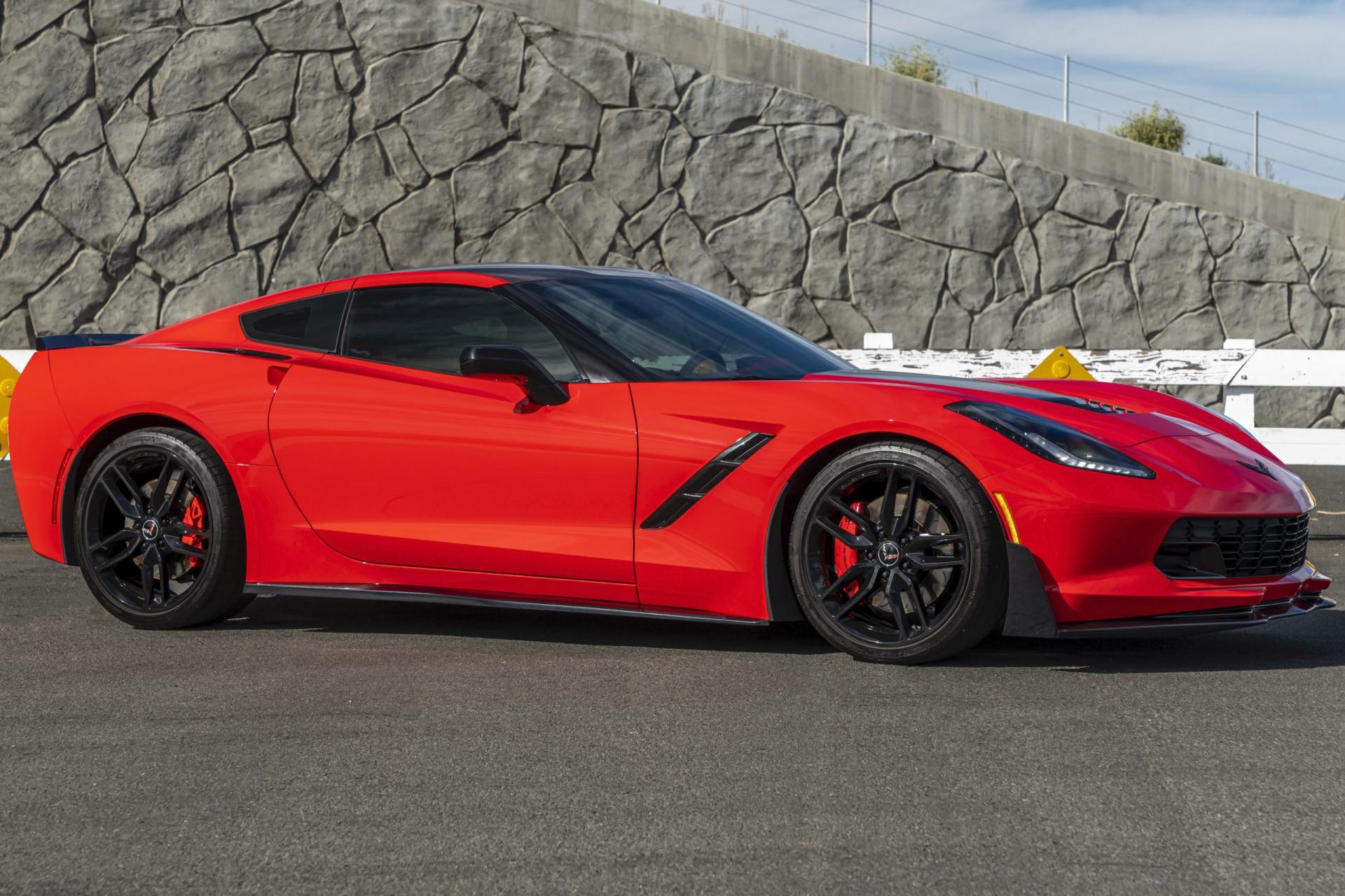 Red 2015 Corvette Stingray