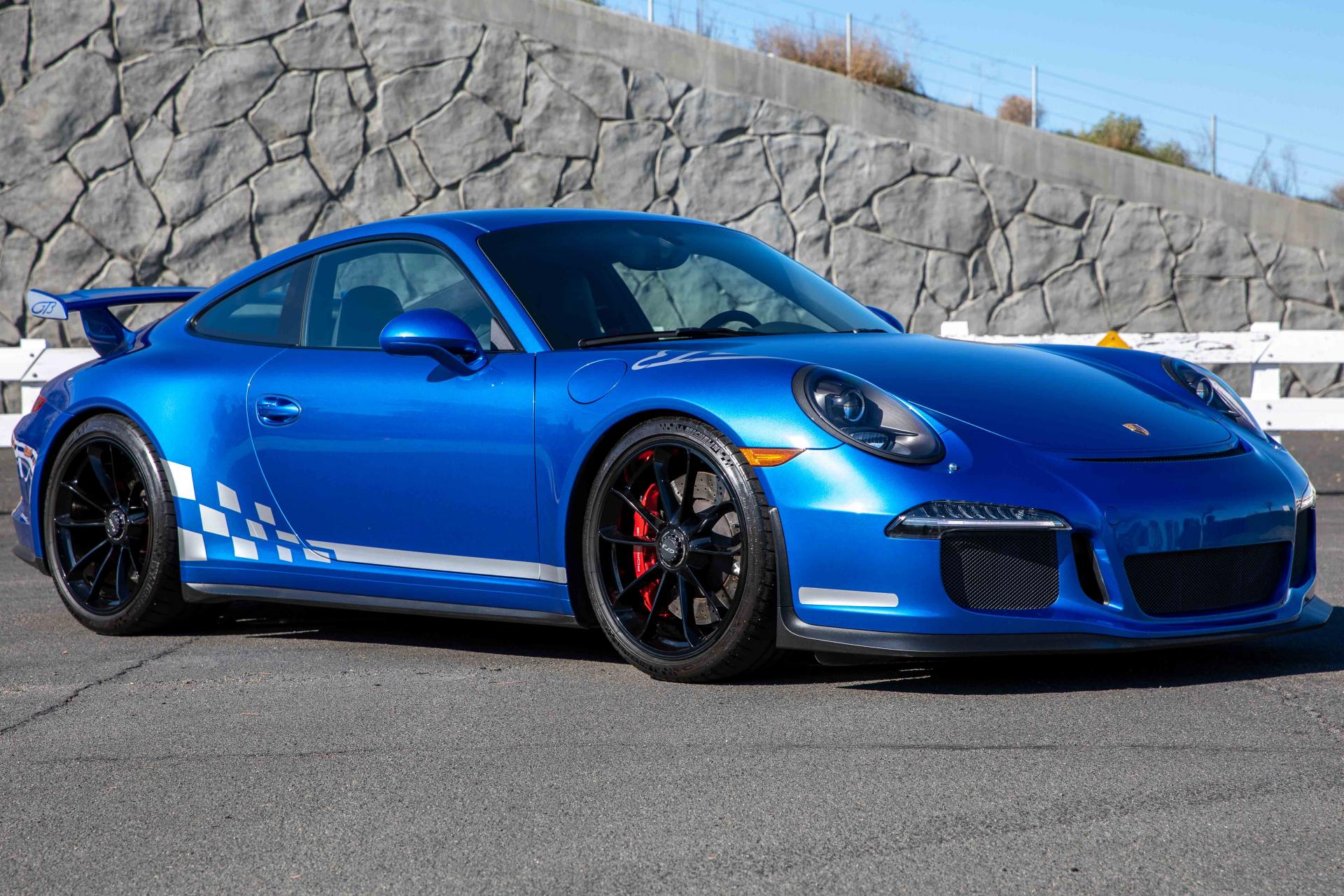 Porsche 911 Gt3 Blue
