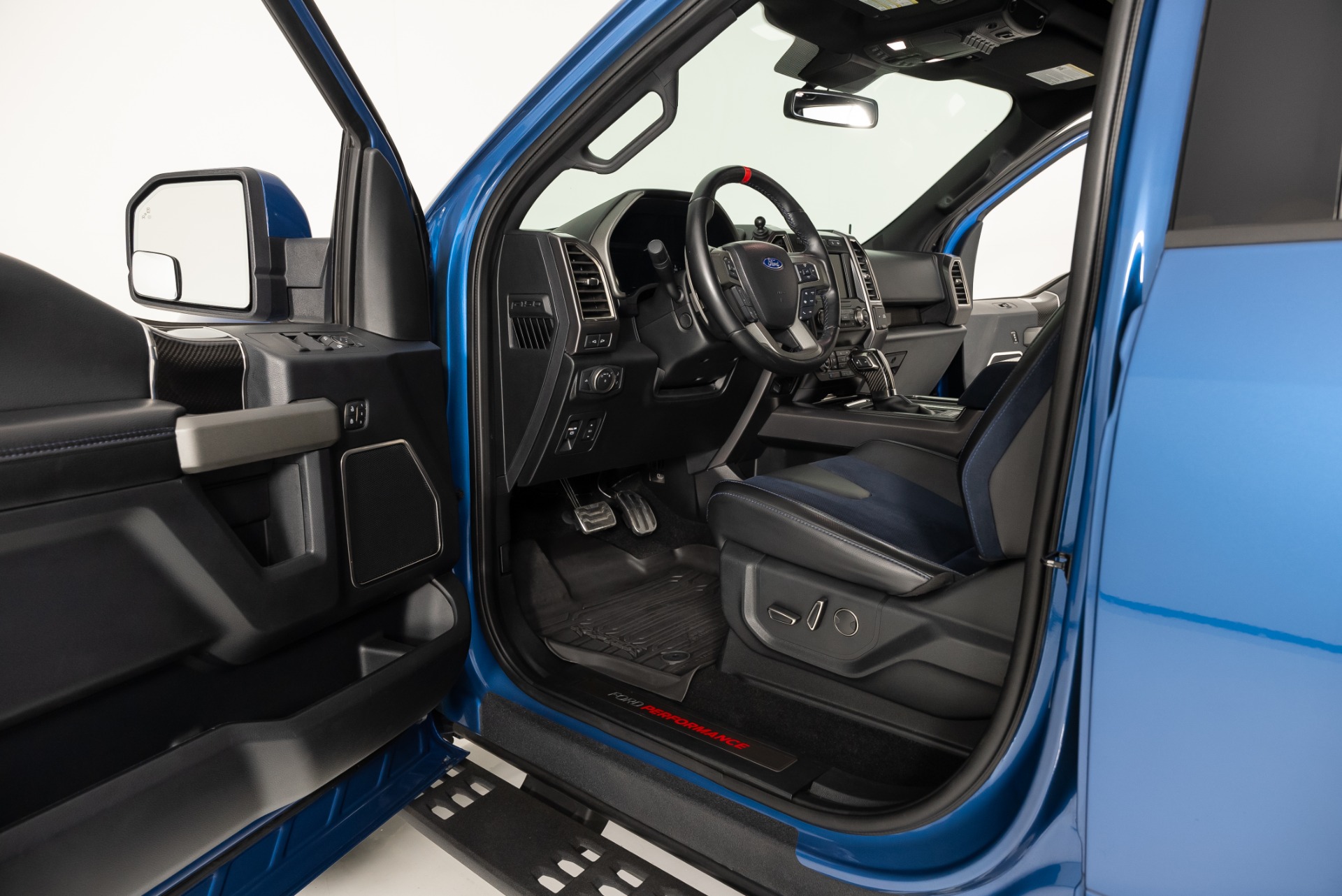 Ford Raptor Blue Interior