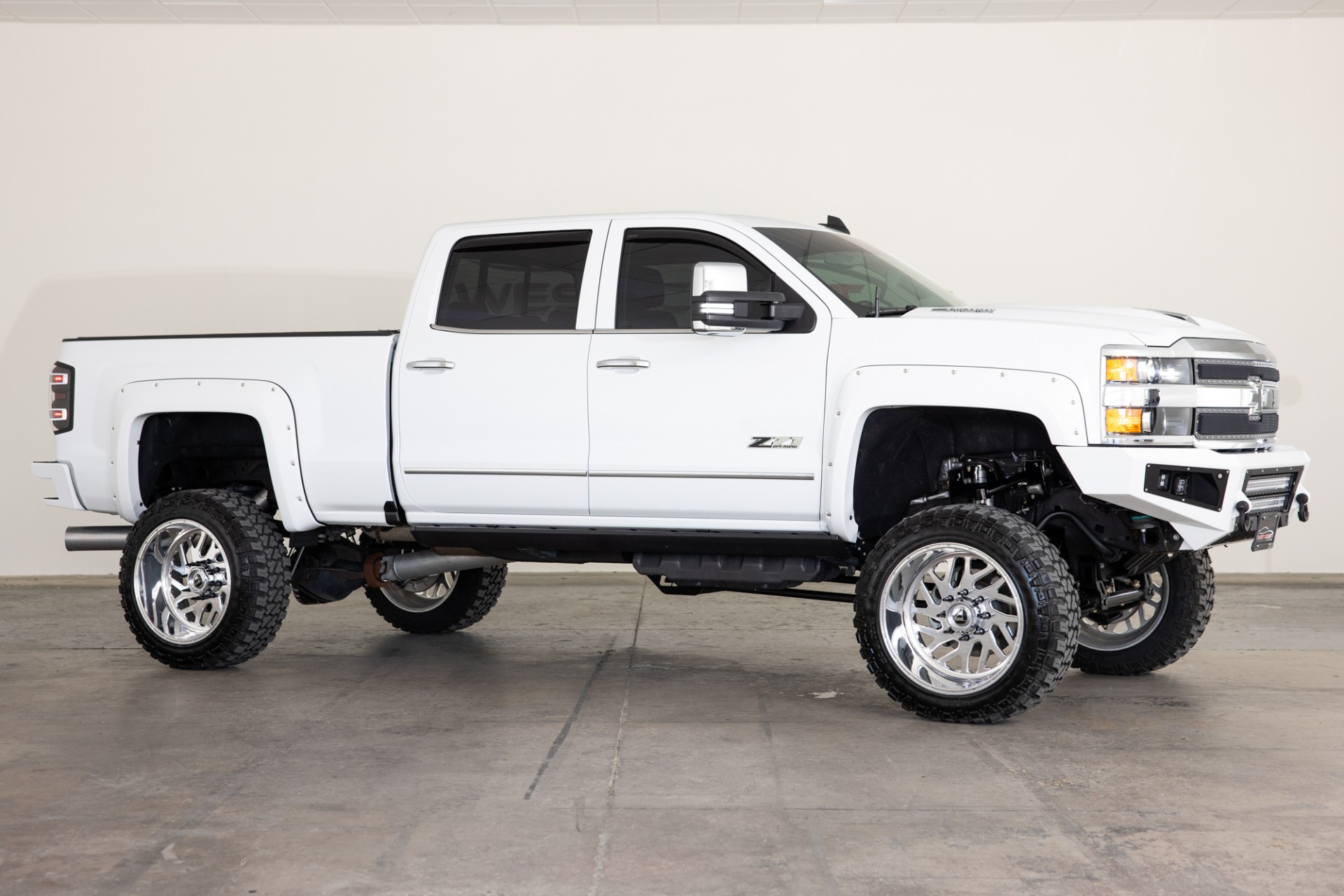 Lifted Duramax White